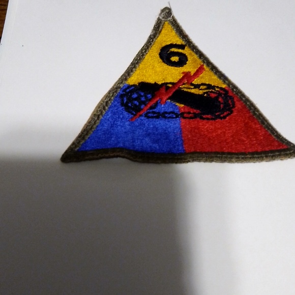 USA | Accessories | Wwii 6th Armored Division Patch | Poshmark